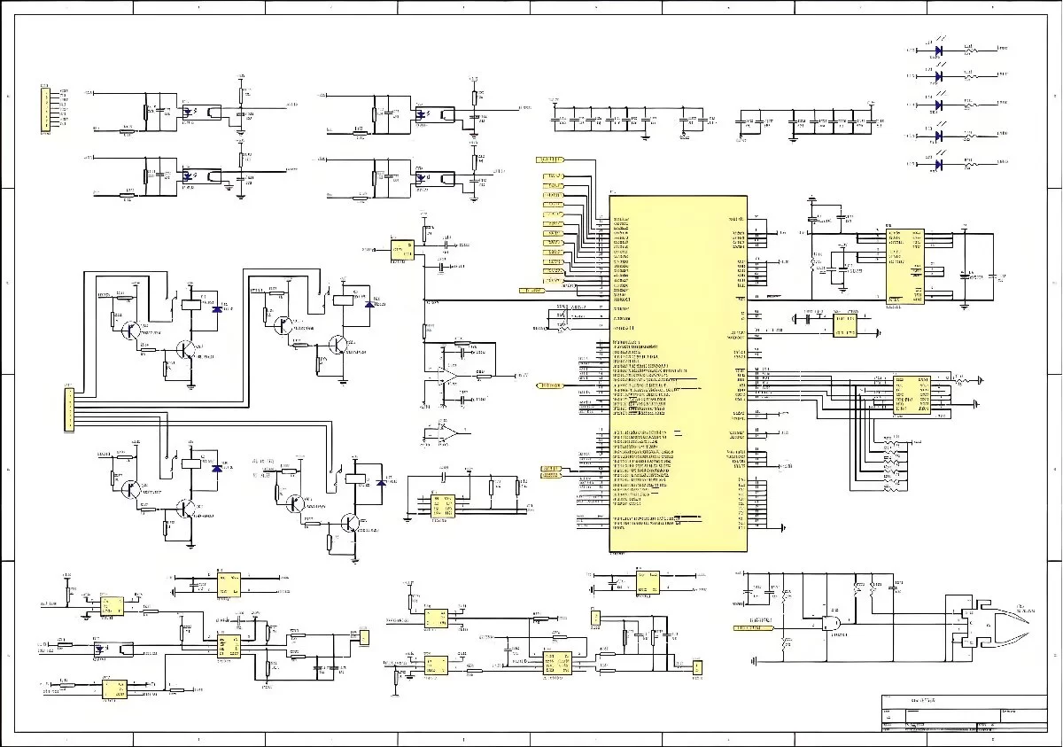 What is Schematic Diagram of PCB - PCB & PCBA Manufacturer